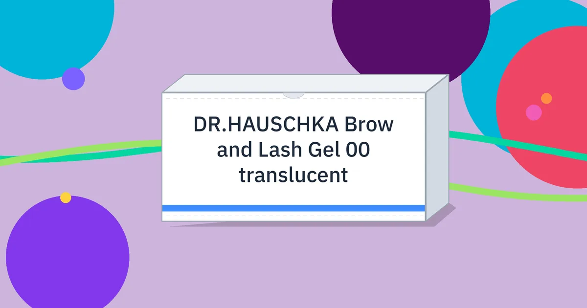 Symbolbild: Packung mit der Aufschrift DR.HAUSCHKA Brow and Lash Gel 00 translucent (PZN 18651407) – Verfügbarkeit und Bezug in Apotheken in Frankfurt am Main