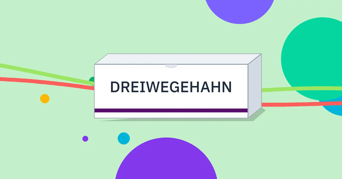 Symbolbild: Packung mit der Aufschrift DREIWEGEHAHN (PZN 18873303) – Verfügbarkeit und Bezug in Apotheken in Frankfurt am Main