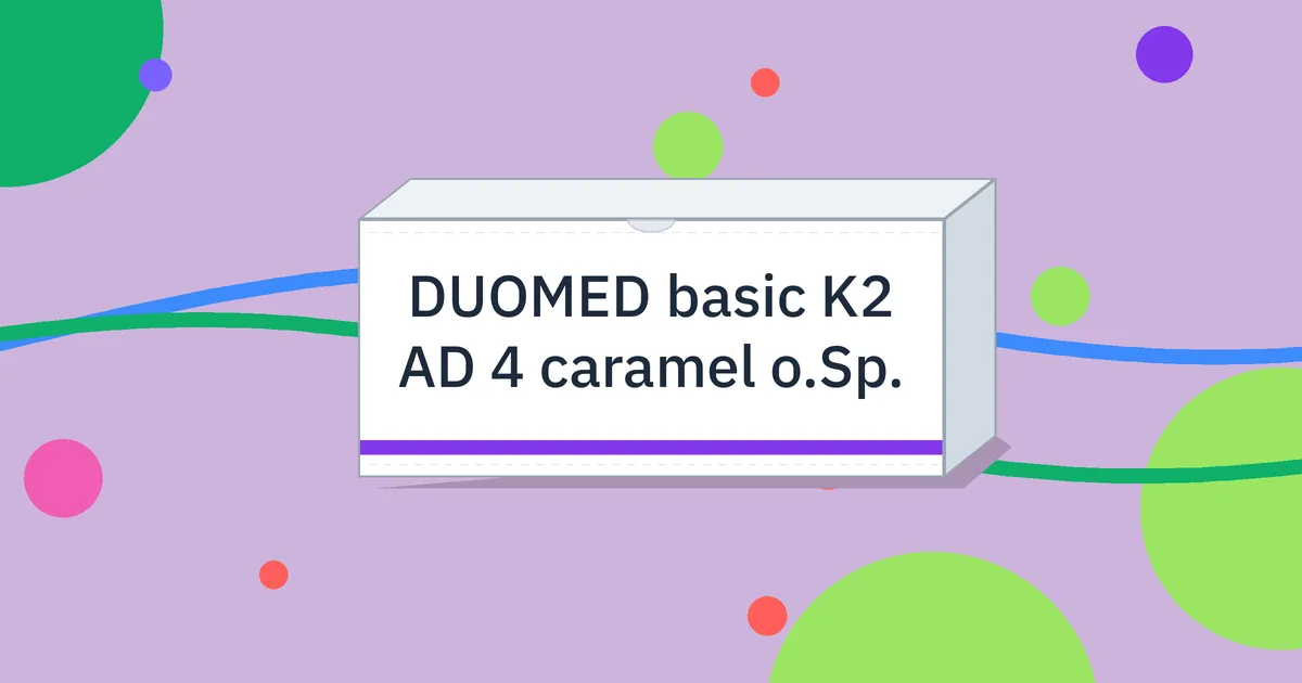Symbolbild: Packung mit der Aufschrift DUOMED basic K2 AD 4 caramel o.Sp. (PZN 20906613) – Verfügbarkeit und Bezug in Apotheken in Frankfurt am Main
