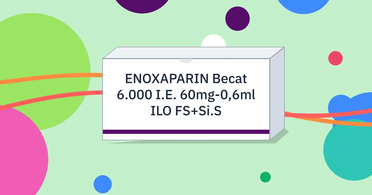 Symbolbild: Packung mit der Aufschrift ENOXAPARIN Becat 6.000 I.E. 60mg-0,6ml ILO FS+Si.S (PZN 16536719) – Verfügbarkeit und Bezug in Apotheken in Frankfurt am Main