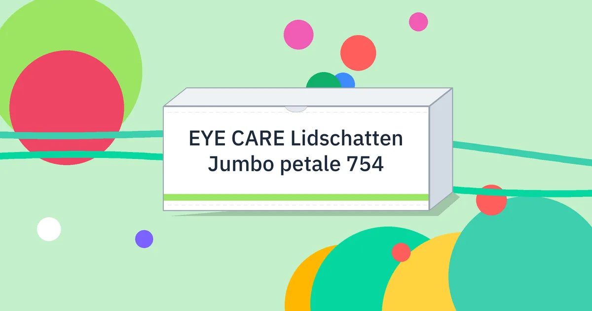 Symbolbild: Packung mit der Aufschrift EYE CARE Lidschatten Jumbo petale 754 (PZN 10529227) – Verfügbarkeit und Bezug in Apotheken in Frankfurt am Main