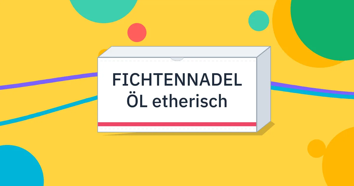 Symbolbild: Packung mit der Aufschrift FICHTENNADEL ÖL etherisch (PZN 08449857) – Verfügbarkeit und Bezug in Apotheken in Frankfurt am Main