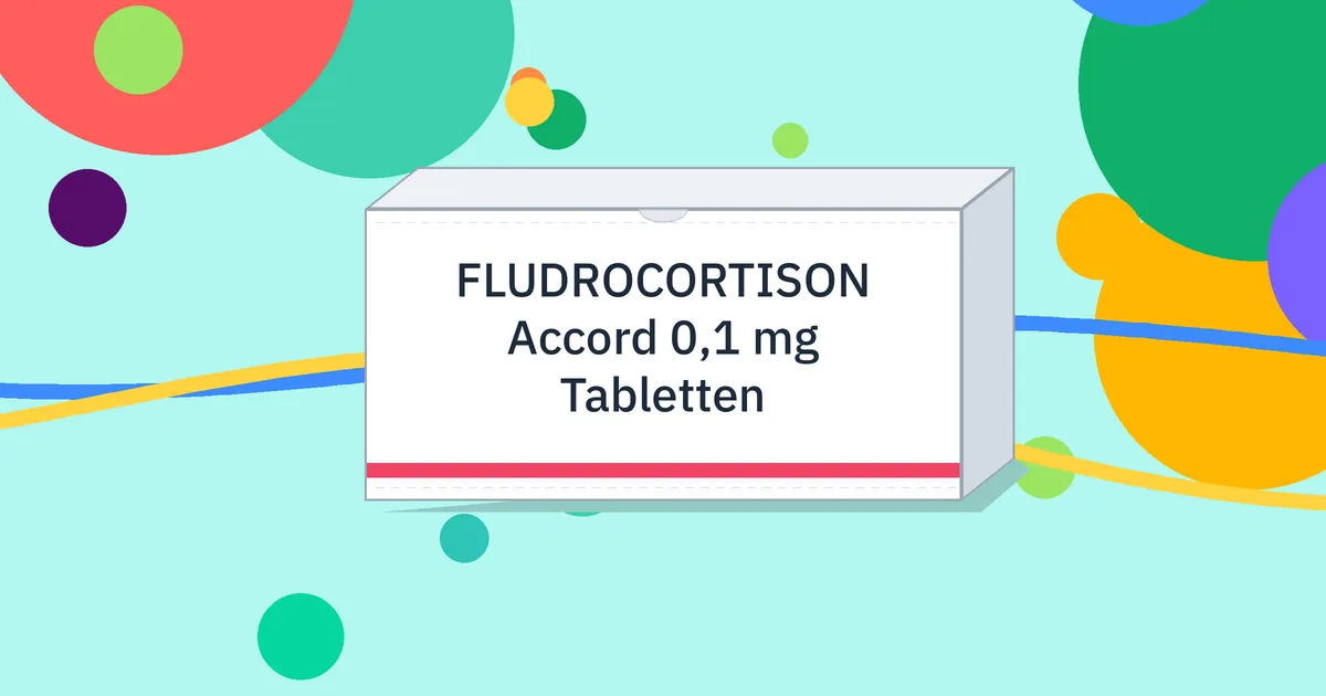 Symbolbild: Packung mit der Aufschrift FLUDROCORTISON Accord 0,1 mg Tabletten (PZN 18010157) – Verfügbarkeit und Bezug in Apotheken in Frankfurt am Main