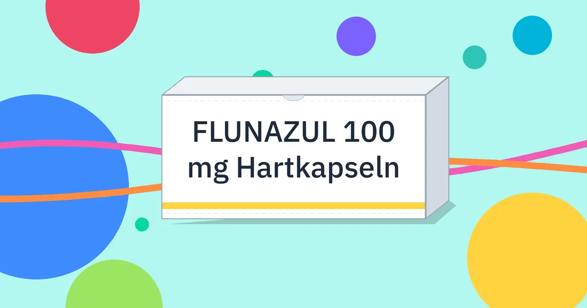 Symbolbild: Packung mit der Aufschrift FLUNAZUL 100 mg Hartkapseln (PZN 04103866) – Verfügbarkeit und Bezug in Apotheken in Frankfurt am Main