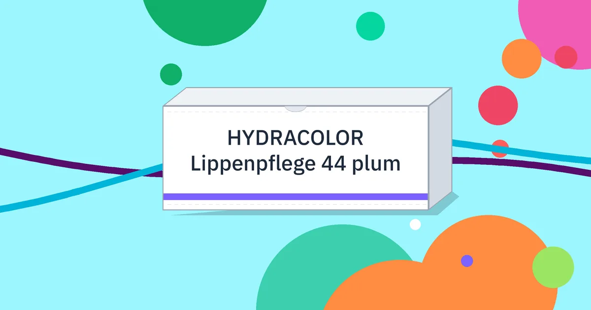 Symbolbild: Packung mit der Aufschrift HYDRACOLOR Lippenpflege 44 plum (PZN 00925666) – Verfügbarkeit und Bezug in Apotheken in Frankfurt am Main