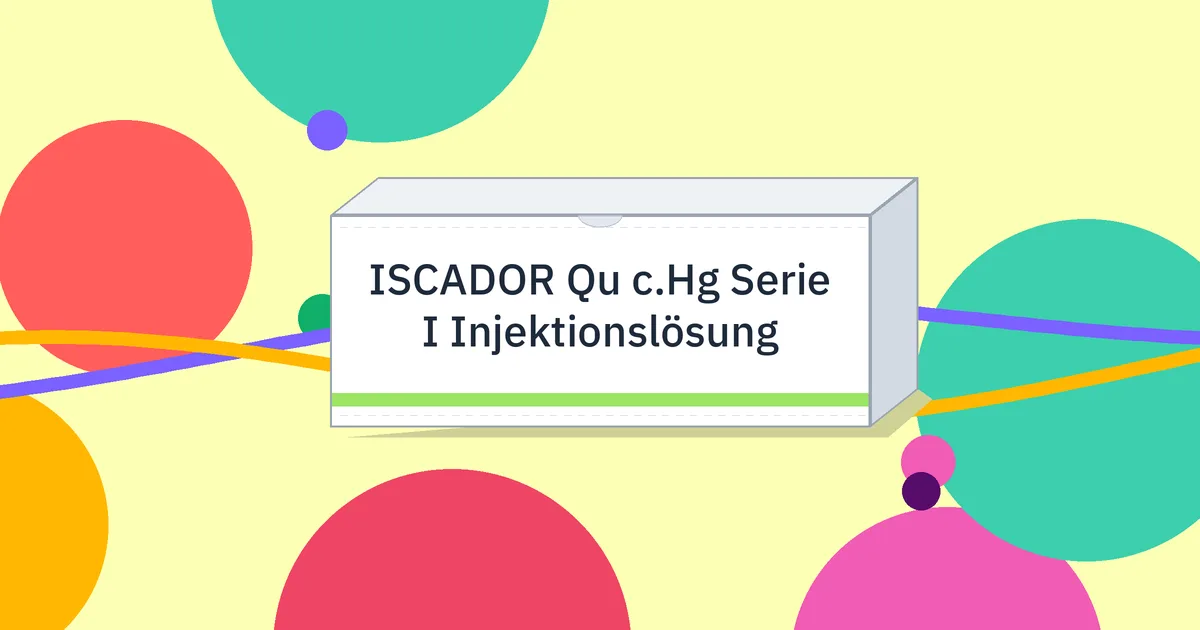 Symbolbild: Packung mit der Aufschrift ISCADOR Qu c.Hg Serie I Injektionslösung (PZN 09751707) – Verfügbarkeit und Bezug in Apotheken in Frankfurt am Main