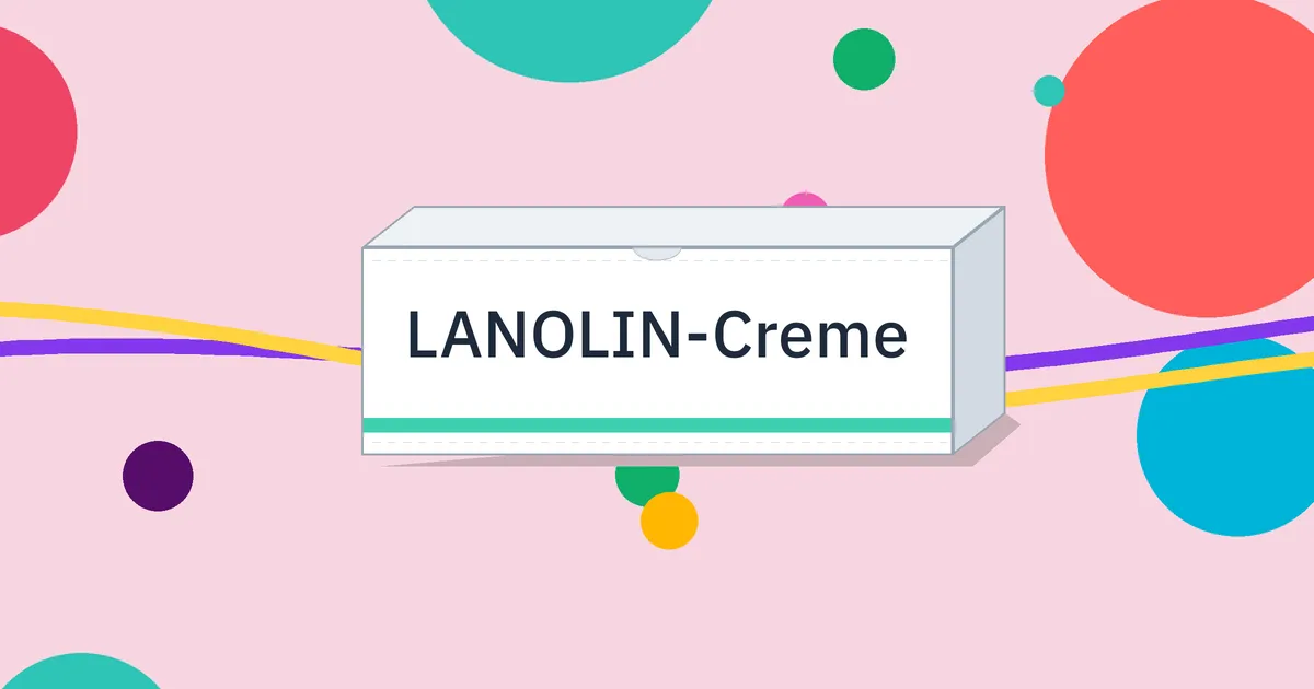 Symbolbild: Packung mit der Aufschrift LANOLIN-Creme (PZN 16514592) – Verfügbarkeit und Bezug in Apotheken in Frankfurt am Main