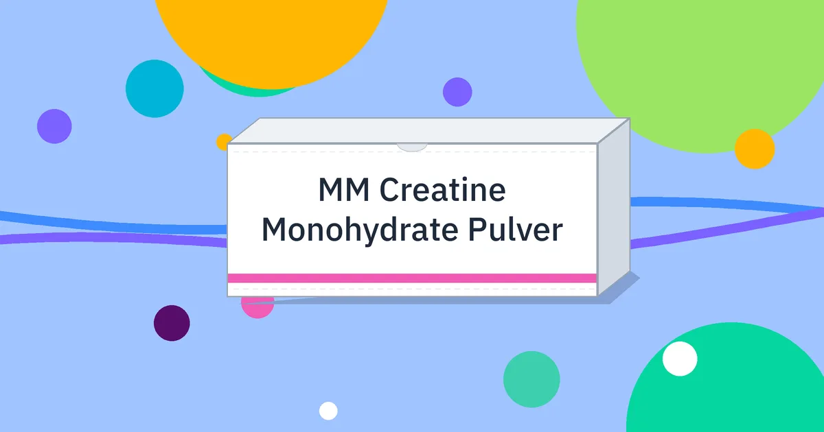 Symbolbild: Packung mit der Aufschrift MM Creatine Monohydrate Pulver (PZN 00744290) – Verfügbarkeit und Bezug in Apotheken in Frankfurt am Main