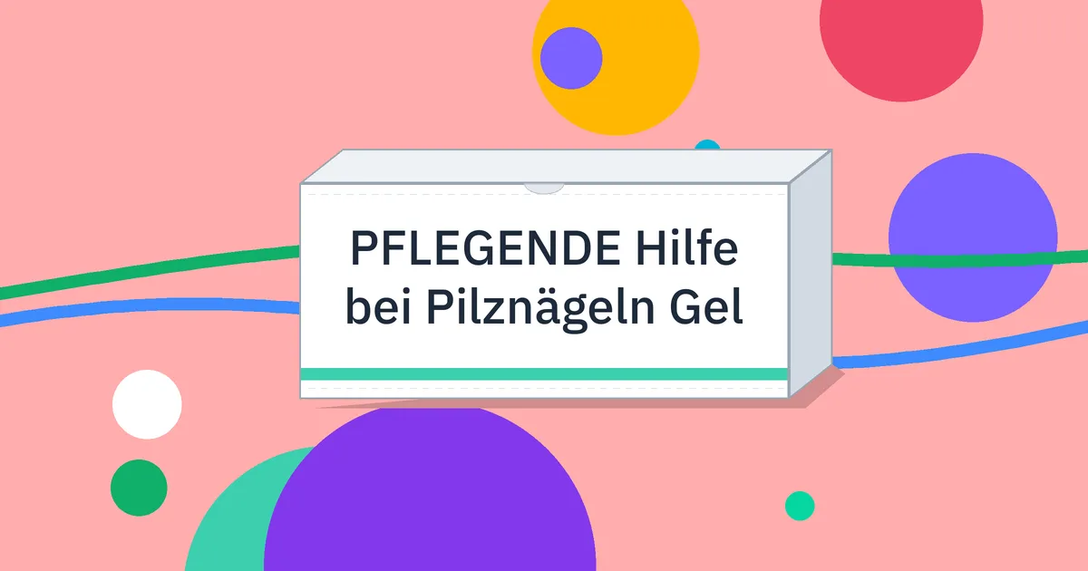 Symbolbild: Packung mit der Aufschrift PFLEGENDE Hilfe bei Pilznägeln Gel (PZN 06709099) – Verfügbarkeit und Bezug in Apotheken in Frankfurt am Main