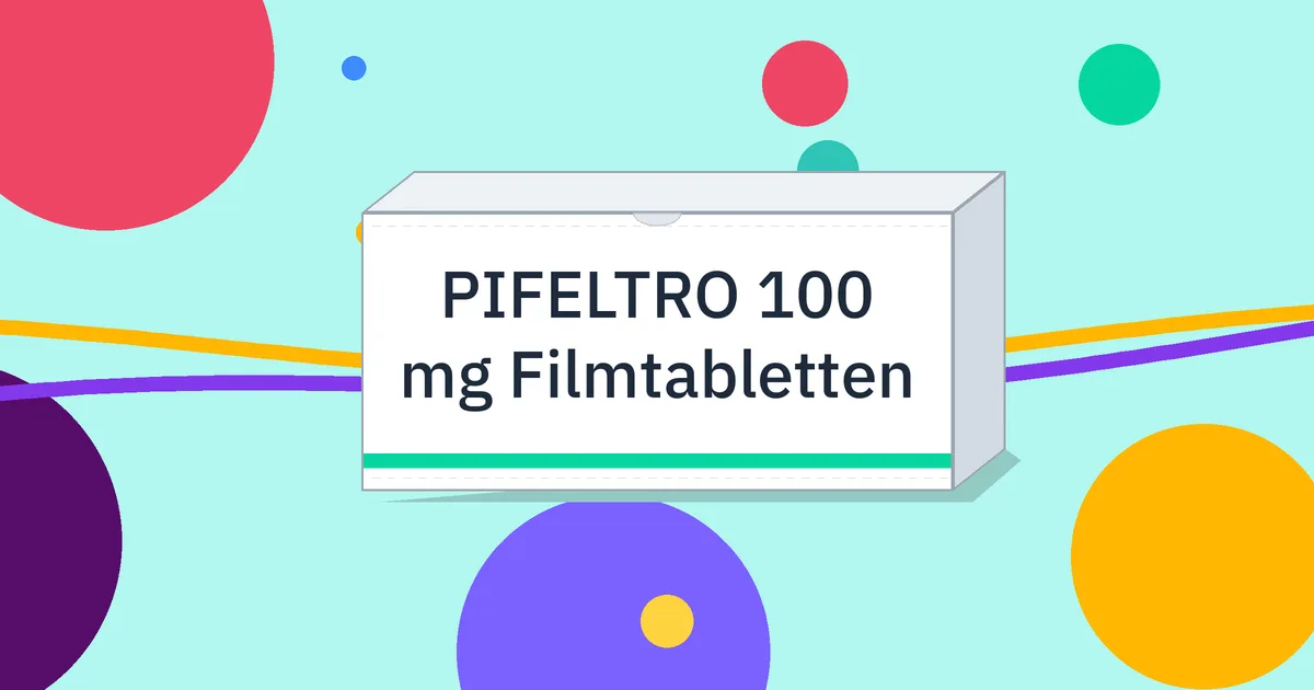 Symbolbild: Packung mit der Aufschrift PIFELTRO 100 mg Filmtabletten (PZN 17628777) – Verfügbarkeit und Bezug in Apotheken in Frankfurt am Main