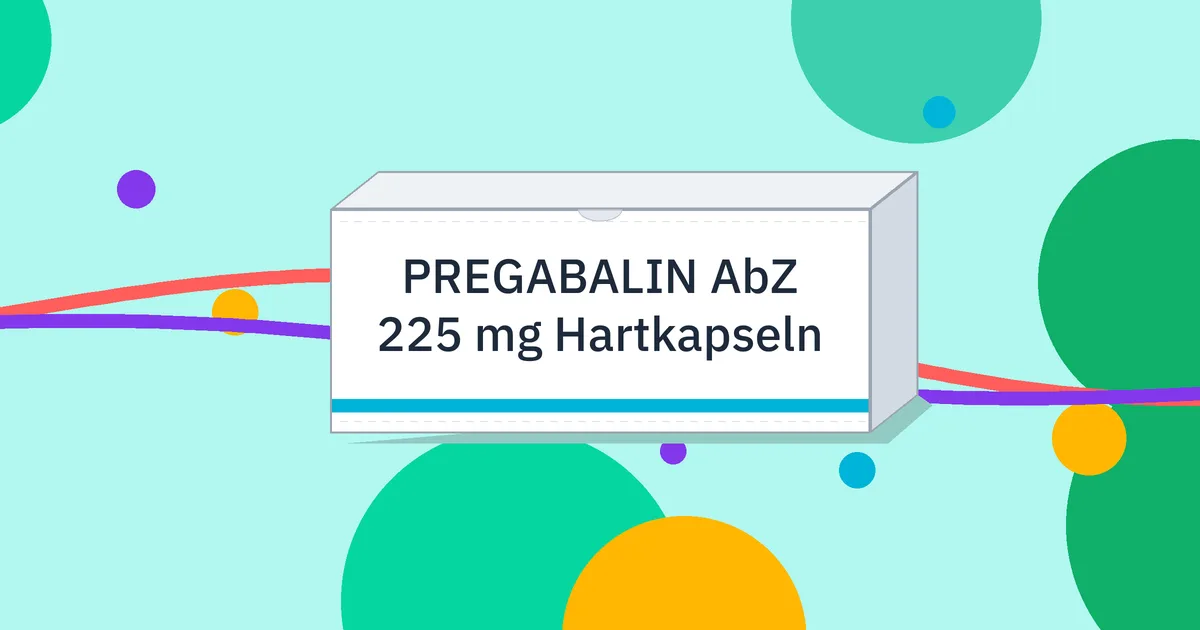 Symbolbild: Packung mit der Aufschrift PREGABALIN AbZ 225 mg Hartkapseln (PZN 10327133) – Verfügbarkeit und Bezug in Apotheken in Frankfurt am Main