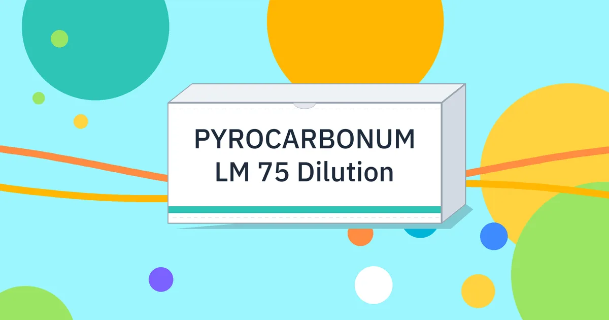 Symbolbild: Packung mit der Aufschrift PYROCARBONUM LM 75 Dilution (PZN 13672994) – Verfügbarkeit und Bezug in Apotheken in Frankfurt am Main