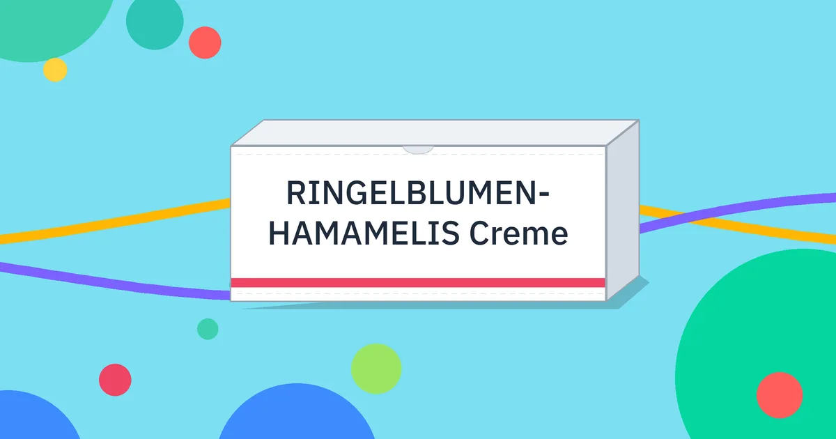 Symbolbild: Packung mit der Aufschrift RINGELBLUMEN-HAMAMELIS Creme (PZN 04722718) – Verfügbarkeit und Bezug in Apotheken in Frankfurt am Main