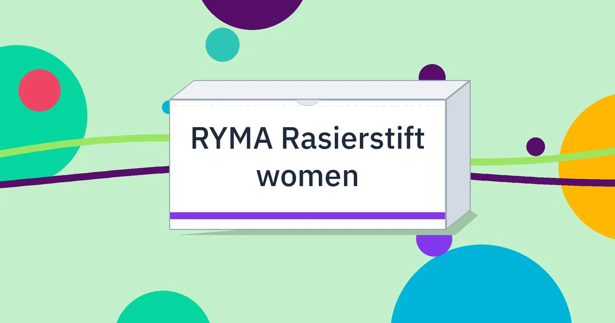 Symbolbild: Packung mit der Aufschrift RYMA Rasierstift women (PZN 19124584) – Verfügbarkeit und Bezug in Apotheken in Frankfurt am Main