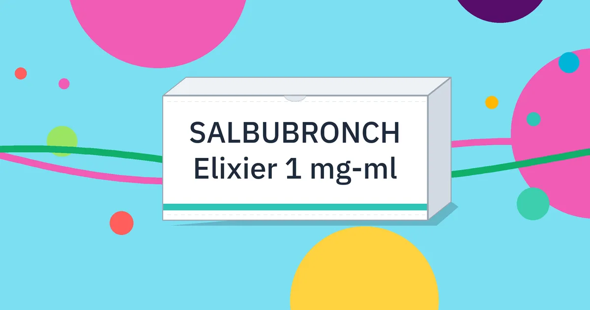 Symbolbild: Packung mit der Aufschrift SALBUBRONCH Elixier 1 mg-ml (PZN 01956700) – Verfügbarkeit und Bezug in Apotheken in Frankfurt am Main
