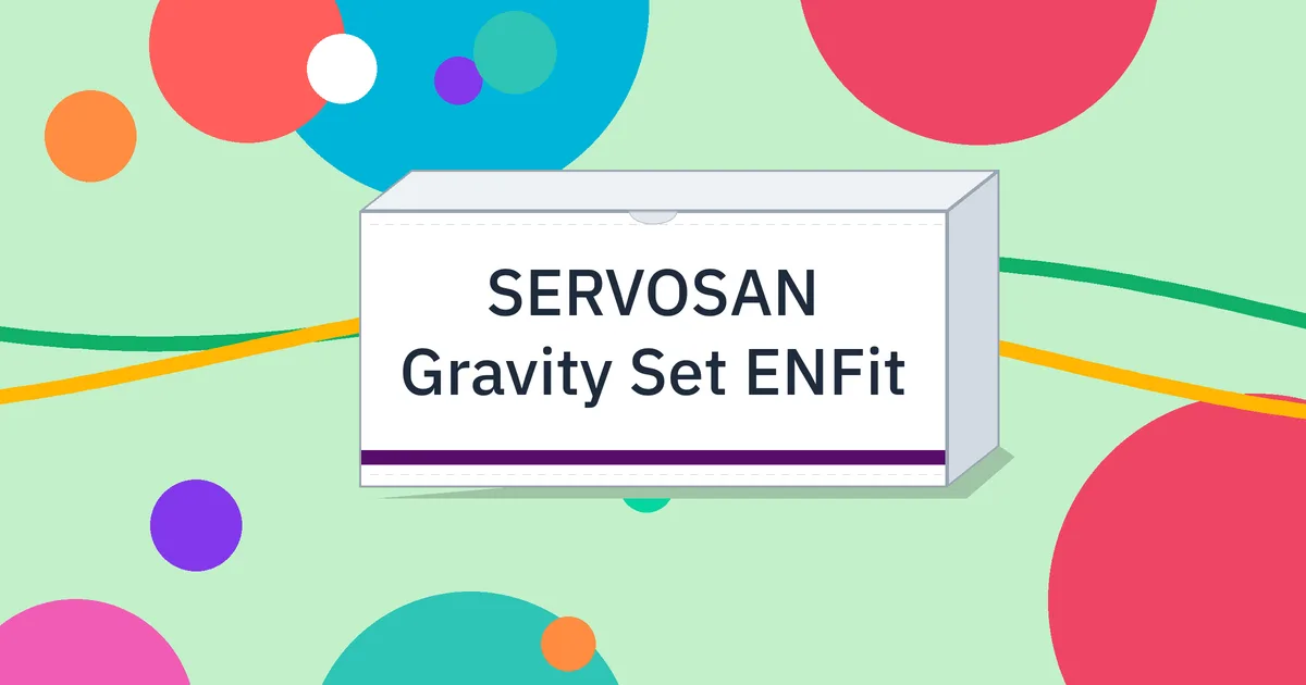 Symbolbild: Packung mit der Aufschrift SERVOSAN Gravity Set ENFit (PZN 11651812) – Verfügbarkeit und Bezug in Apotheken in Frankfurt am Main