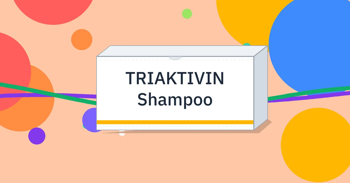 Symbolbild: Packung mit der Aufschrift TRIAKTIVIN Shampoo (PZN 03137969) – Verfügbarkeit und Bezug in Apotheken in Frankfurt am Main
