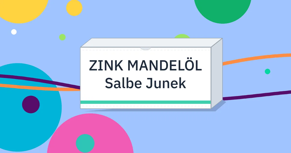 Symbolbild: Packung mit der Aufschrift ZINK MANDELÖL Salbe Junek (PZN 18851508) – Verfügbarkeit und Bezug in Apotheken in Frankfurt am Main