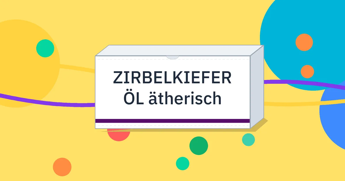 Symbolbild: Packung mit der Aufschrift ZIRBELKIEFER ÖL ätherisch (PZN 17157786) – Verfügbarkeit und Bezug in Apotheken in Frankfurt am Main