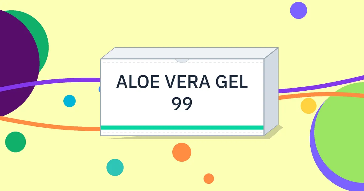 Symbolbild: Packung mit der Aufschrift ALOE VERA GEL 99 (PZN 06457634) – Verfügbarkeit und Bezug in Apotheken in Frankfurt am Main