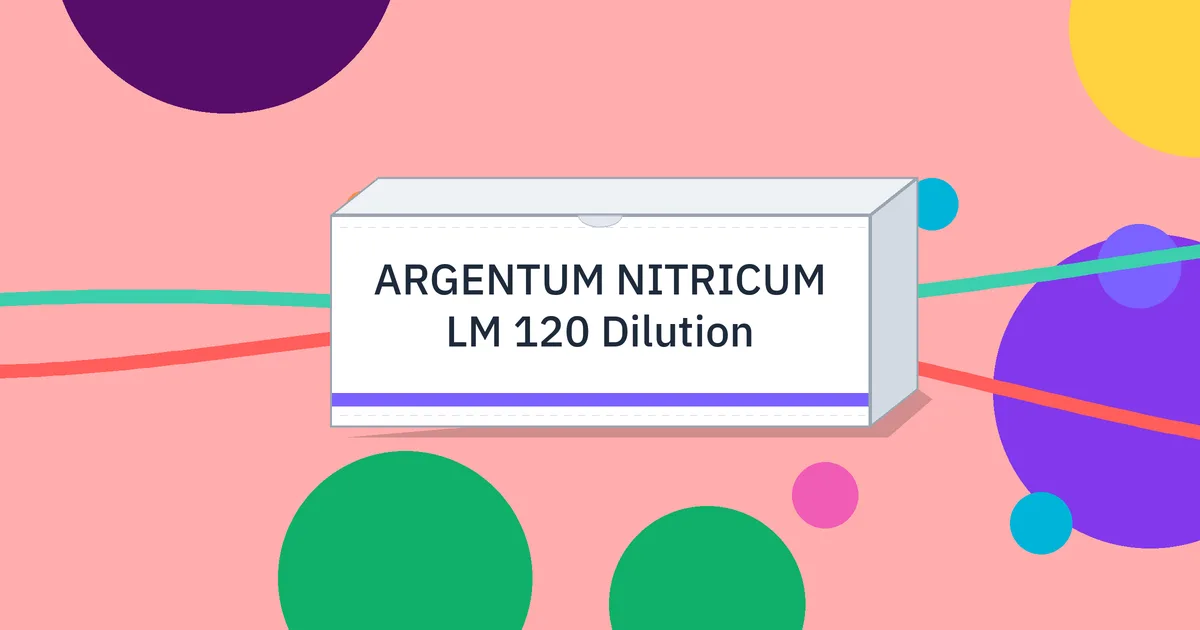 Symbolbild: Packung mit der Aufschrift ARGENTUM NITRICUM LM 120 Dilution (PZN 12768947) – Verfügbarkeit und Bezug in Apotheken in Frankfurt am Main