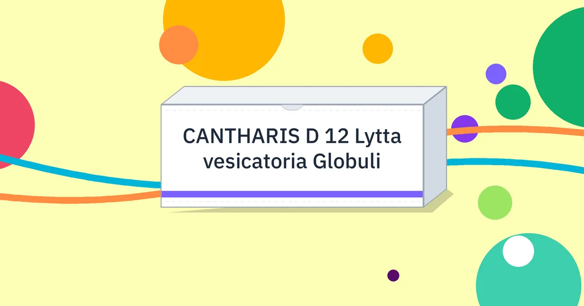 Symbolbild: Packung mit der Aufschrift CANTHARIS D 12 Lytta vesicatoria Globuli (PZN 17298848) – Verfügbarkeit und Bezug in Apotheken in Frankfurt am Main