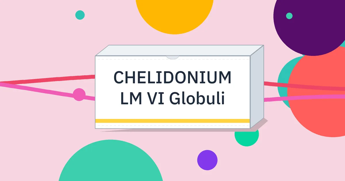 Symbolbild: Packung mit der Aufschrift CHELIDONIUM LM VI Globuli (PZN 02658991) – Verfügbarkeit und Bezug in Apotheken in Frankfurt am Main