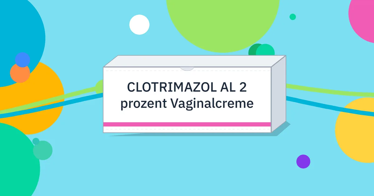Symbolbild: Packung mit der Aufschrift CLOTRIMAZOL AL 2 prozent Vaginalcreme (PZN 03630807) – Verfügbarkeit und Bezug in Apotheken in Frankfurt am Main
