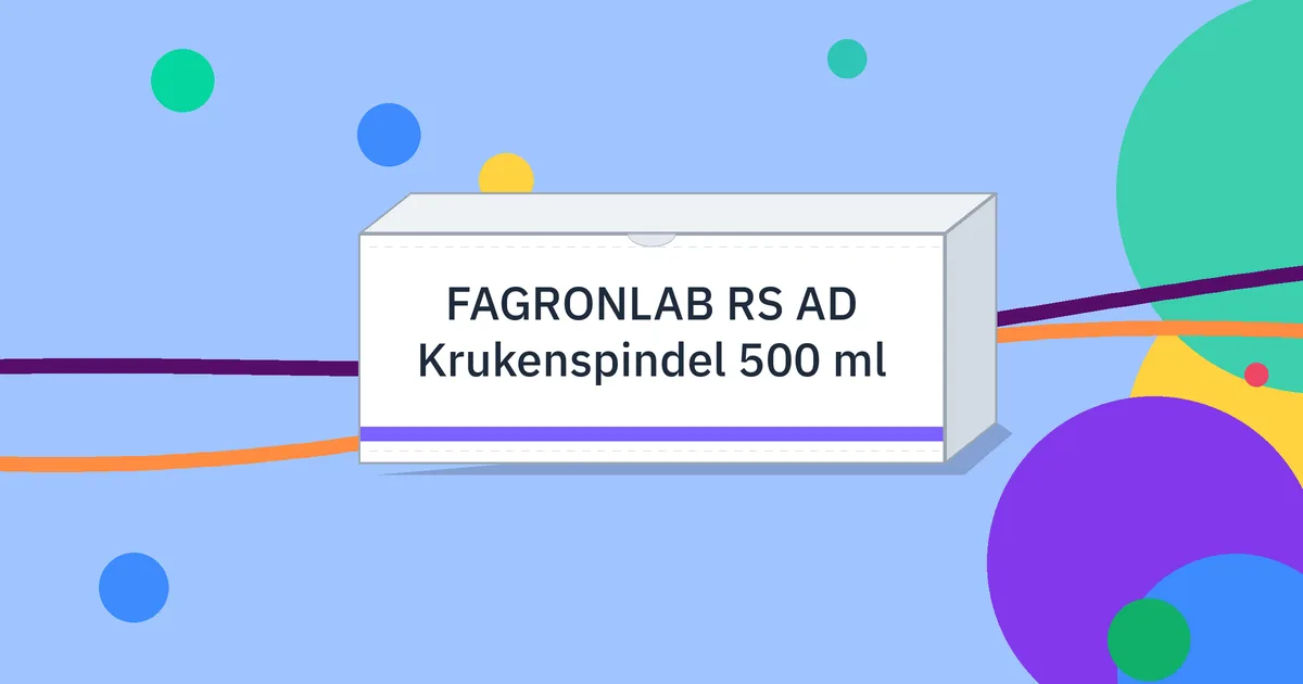 Symbolbild: Packung mit der Aufschrift FAGRONLAB RS AD Krukenspindel 500 ml (PZN 20912542) – Verfügbarkeit und Bezug in Apotheken in Frankfurt am Main