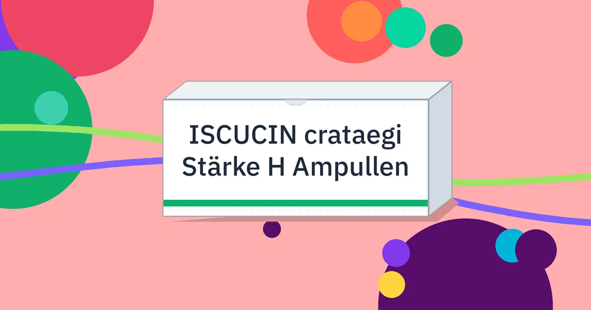 Symbolbild: Packung mit der Aufschrift ISCUCIN crataegi Stärke H Ampullen (PZN 03083340) – Verfügbarkeit und Bezug in Apotheken in Frankfurt am Main