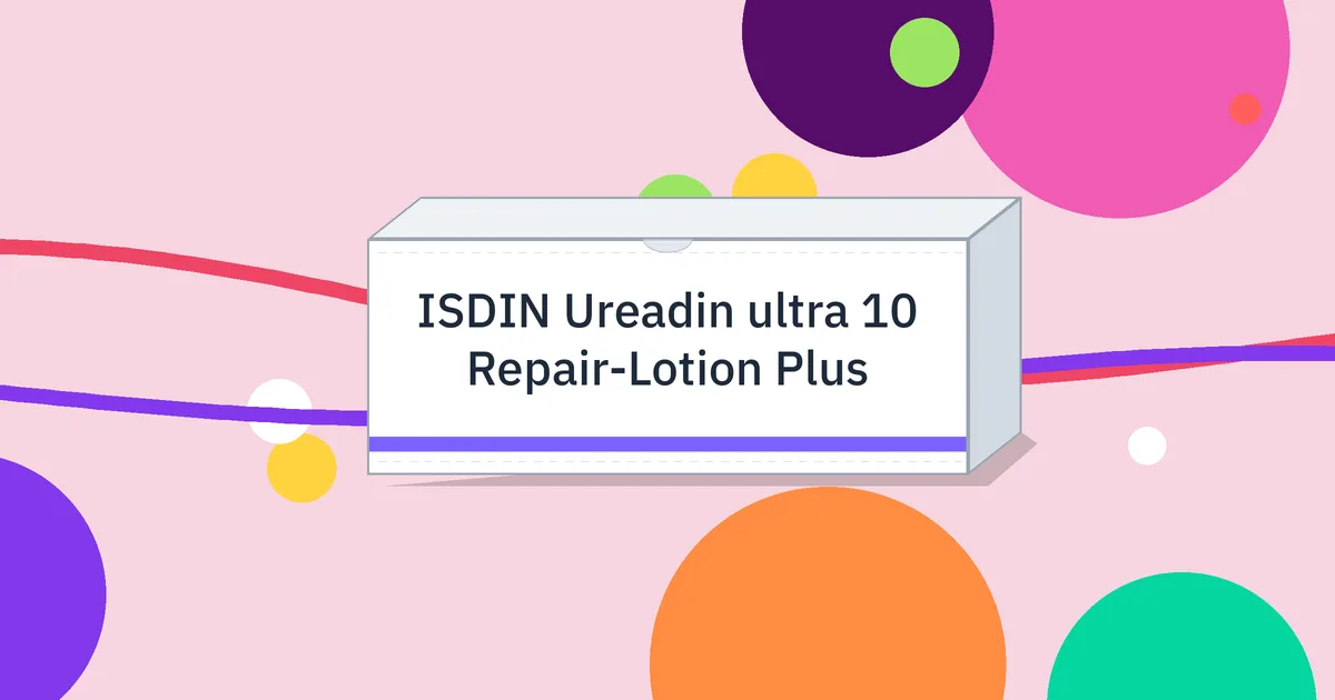 Symbolbild: Packung mit der Aufschrift ISDIN Ureadin ultra 10 Repair-Lotion Plus (PZN 11328488) – Verfügbarkeit und Bezug in Apotheken in Frankfurt am Main