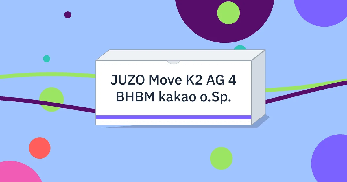 Symbolbild: Packung mit der Aufschrift JUZO Move K2 AG 4 BHBM kakao o.Sp. (PZN 18558352) – Verfügbarkeit und Bezug in Apotheken in Frankfurt am Main