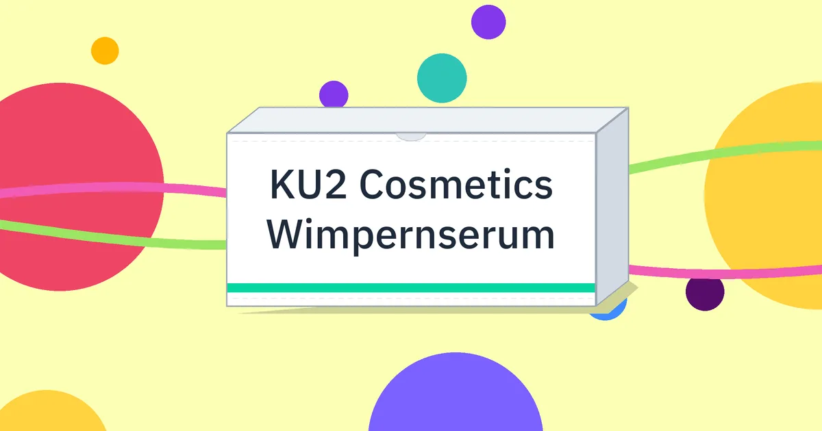 Symbolbild: Packung mit der Aufschrift KU2 Cosmetics Wimpernserum (PZN 19975945) – Verfügbarkeit und Bezug in Apotheken in Frankfurt am Main