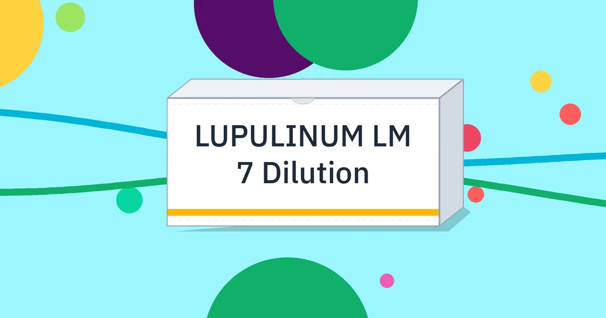 Symbolbild: Packung mit der Aufschrift LUPULINUM LM 7 Dilution (PZN 13536587) – Verfügbarkeit und Bezug in Apotheken in Frankfurt am Main