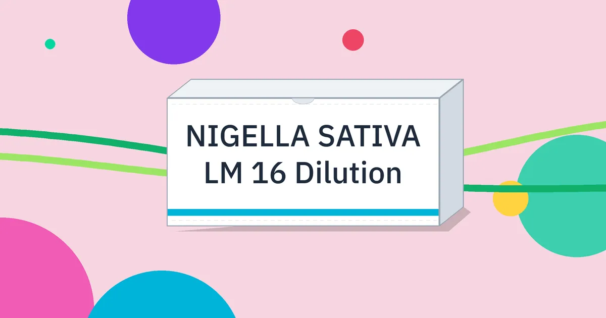 Symbolbild: Packung mit der Aufschrift NIGELLA SATIVA LM 16 Dilution (PZN 13618693) – Verfügbarkeit und Bezug in Apotheken in Frankfurt am Main