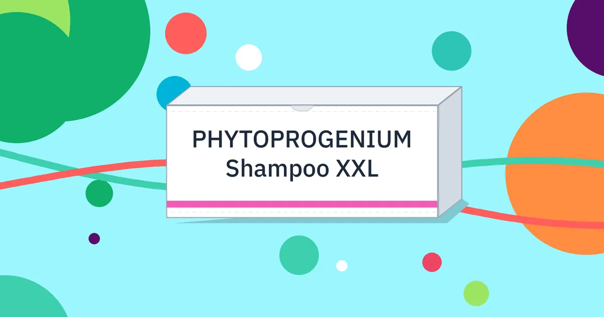 Symbolbild: Packung mit der Aufschrift PHYTOPROGENIUM Shampoo XXL (PZN 16622614) – Verfügbarkeit und Bezug in Apotheken in Frankfurt am Main