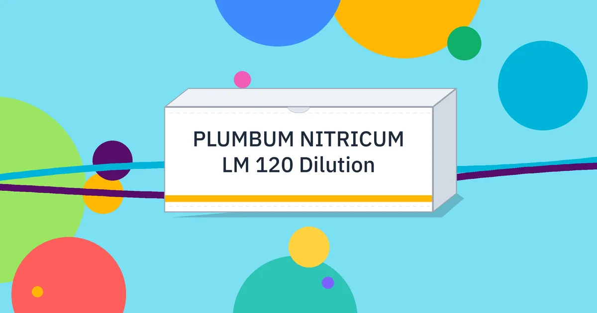 Symbolbild: Packung mit der Aufschrift PLUMBUM NITRICUM LM 120 Dilution (PZN 13042336) – Verfügbarkeit und Bezug in Apotheken in Frankfurt am Main