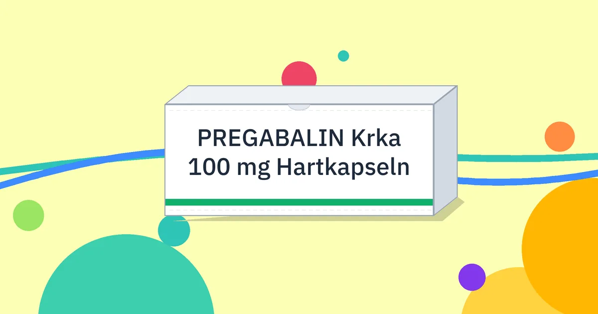 Symbolbild: Packung mit der Aufschrift PREGABALIN Krka 100 mg Hartkapseln (PZN 16031936) – Verfügbarkeit und Bezug in Apotheken in Frankfurt am Main