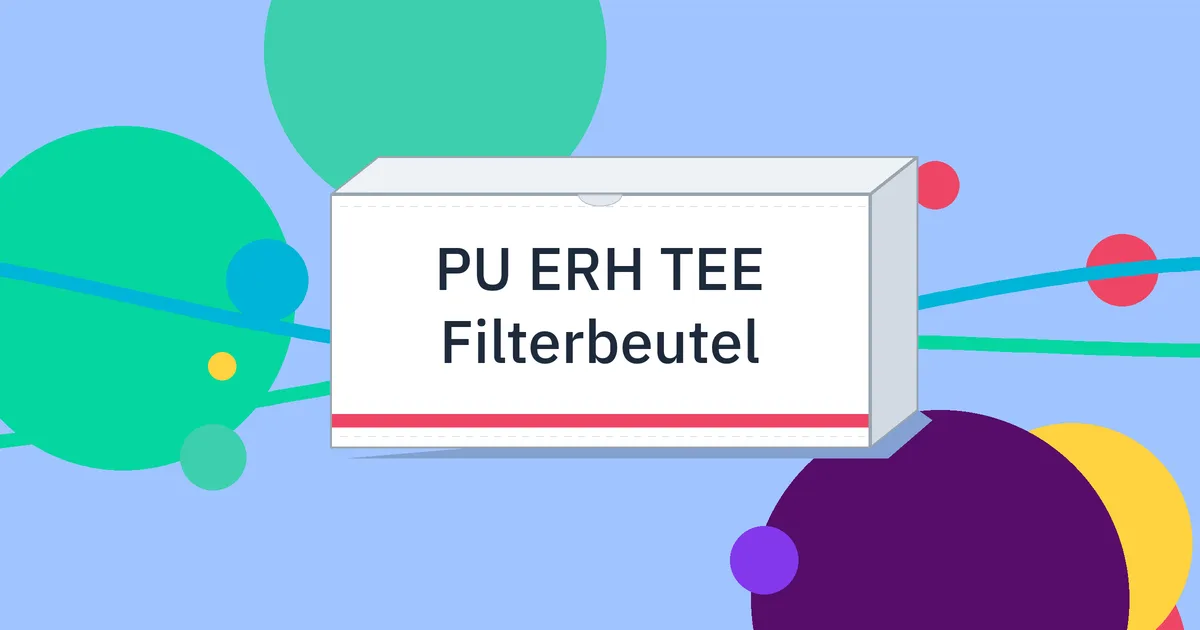 Symbolbild: Packung mit der Aufschrift PU ERH TEE Filterbeutel (PZN 00797872) – Verfügbarkeit und Bezug in Apotheken in Frankfurt am Main