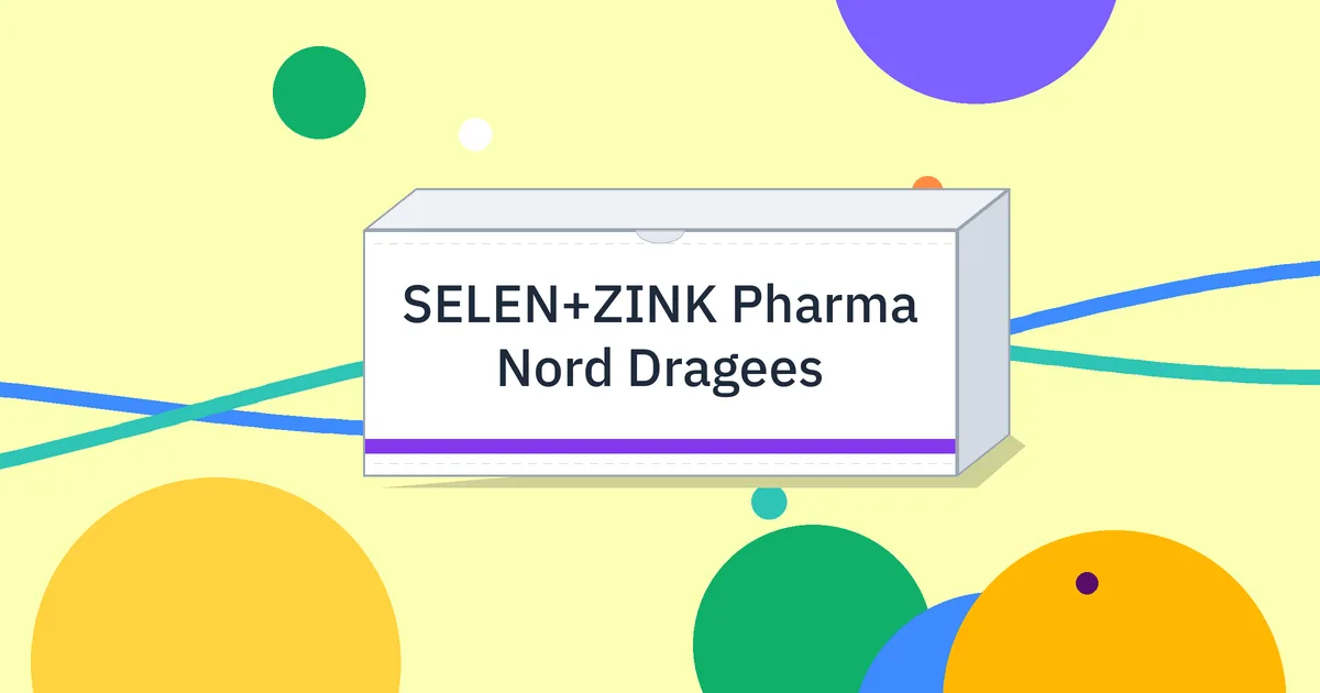 Symbolbild: Packung mit der Aufschrift SELEN+ZINK Pharma Nord Dragees (PZN 10074399) – Verfügbarkeit und Bezug in Apotheken in Frankfurt am Main