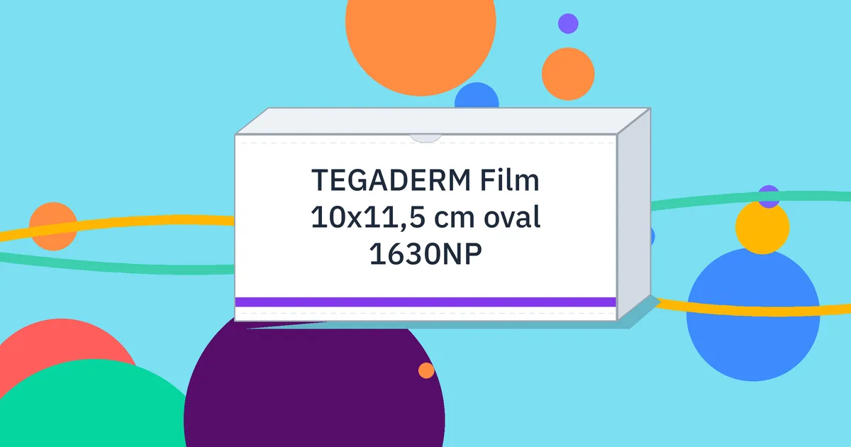 Symbolbild: Packung mit der Aufschrift TEGADERM Film 10x11,5 cm oval 1630NP (PZN 05376299) – Verfügbarkeit und Bezug in Apotheken in Frankfurt am Main