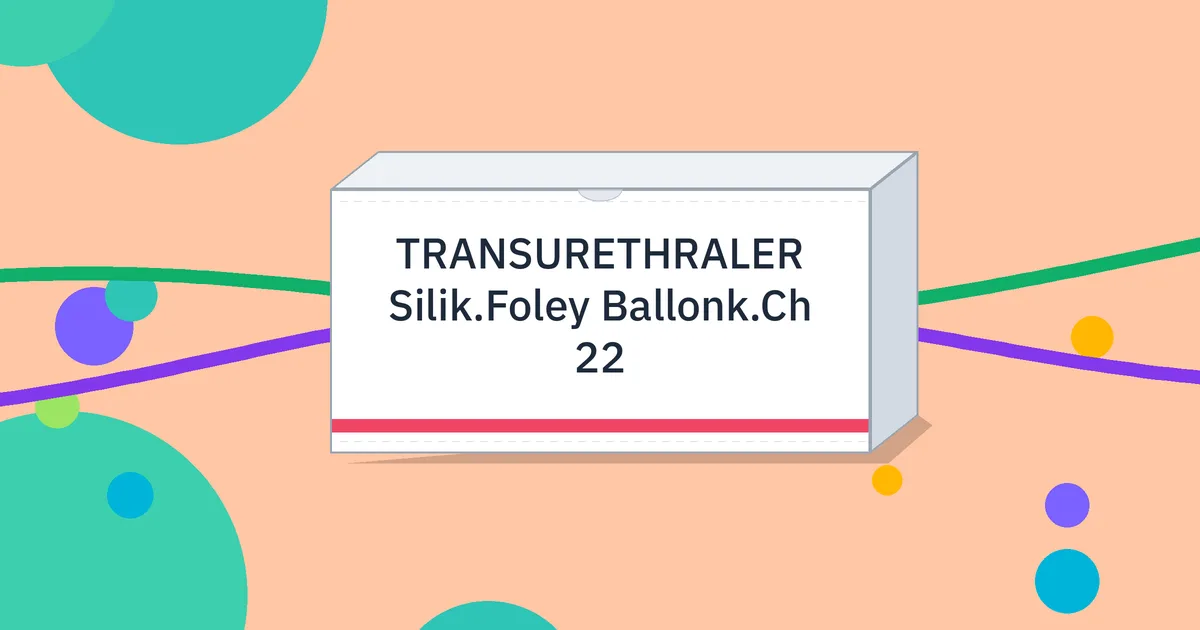 Symbolbild: Packung mit der Aufschrift TRANSURETHRALER Silik.Foley Ballonk.Ch 22 (PZN 18040649) – Verfügbarkeit und Bezug in Apotheken in Frankfurt am Main