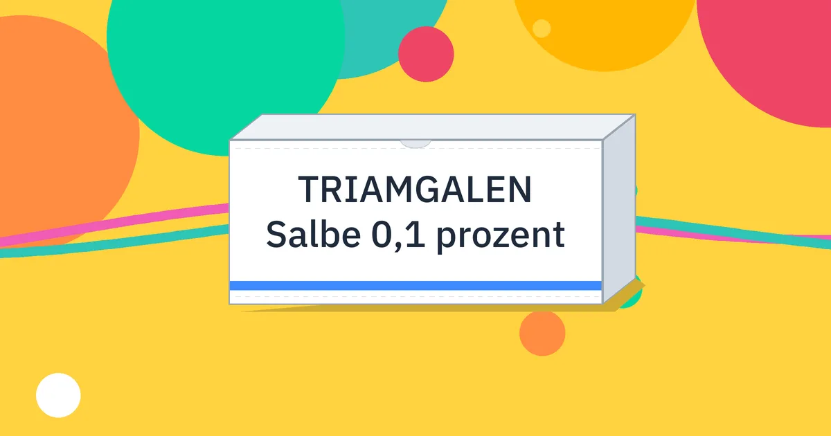 Symbolbild: Packung mit der Aufschrift TRIAMGALEN Salbe 0,1 prozent (PZN 06880433) – Verfügbarkeit und Bezug in Apotheken in Frankfurt am Main