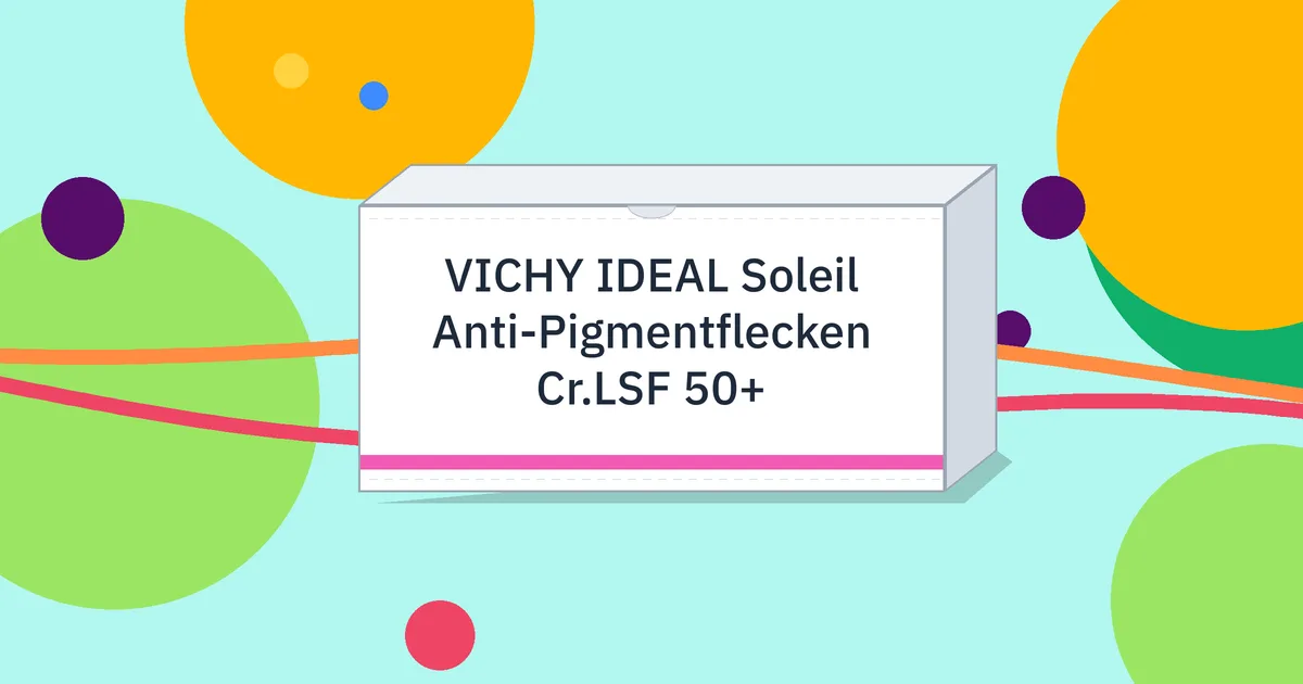 Symbolbild: Packung mit der Aufschrift VICHY IDEAL Soleil Anti-Pigmentflecken Cr.LSF 50+ (PZN 12502698) – Verfügbarkeit und Bezug in Apotheken in Frankfurt am Main