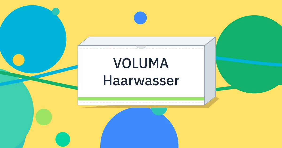 Symbolbild: Packung mit der Aufschrift VOLUMA Haarwasser (PZN 00702481) – Verfügbarkeit und Bezug in Apotheken in Frankfurt am Main