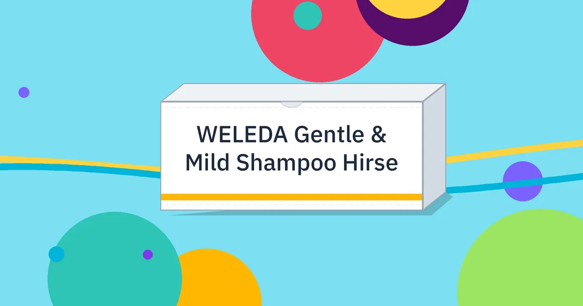 Symbolbild: Packung mit der Aufschrift WELEDA Gentle & Mild Shampoo Hirse (PZN 19630838) – Verfügbarkeit und Bezug in Apotheken in Frankfurt am Main