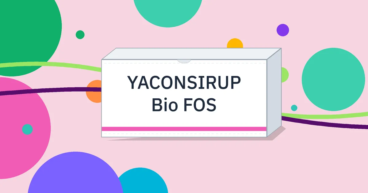 Symbolbild: Packung mit der Aufschrift YACONSIRUP Bio FOS (PZN 18449812) – Verfügbarkeit und Bezug in Apotheken in Frankfurt am Main