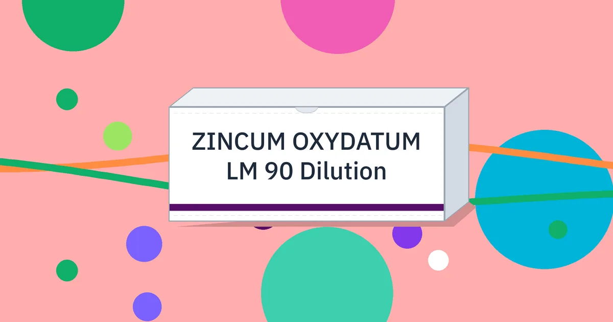Symbolbild: Packung mit der Aufschrift ZINCUM OXYDATUM LM 90 Dilution (PZN 13297088) – Verfügbarkeit und Bezug in Apotheken in Frankfurt am Main