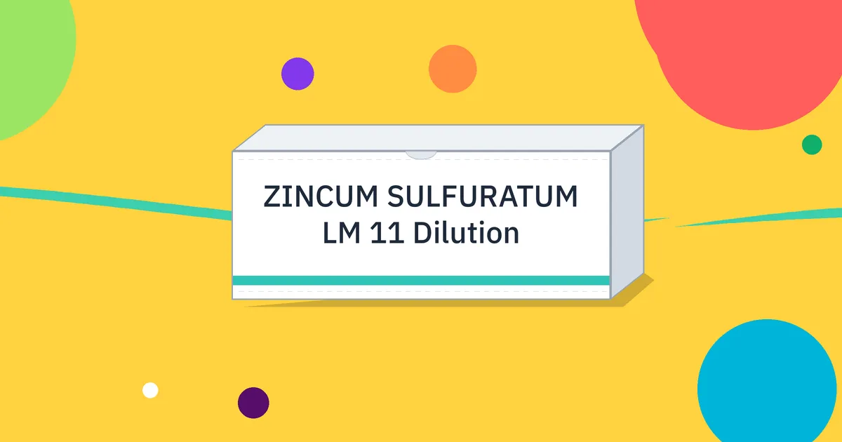 Symbolbild: Packung mit der Aufschrift ZINCUM SULFURATUM LM 11 Dilution (PZN 13299182) – Verfügbarkeit und Bezug in Apotheken in Frankfurt am Main
