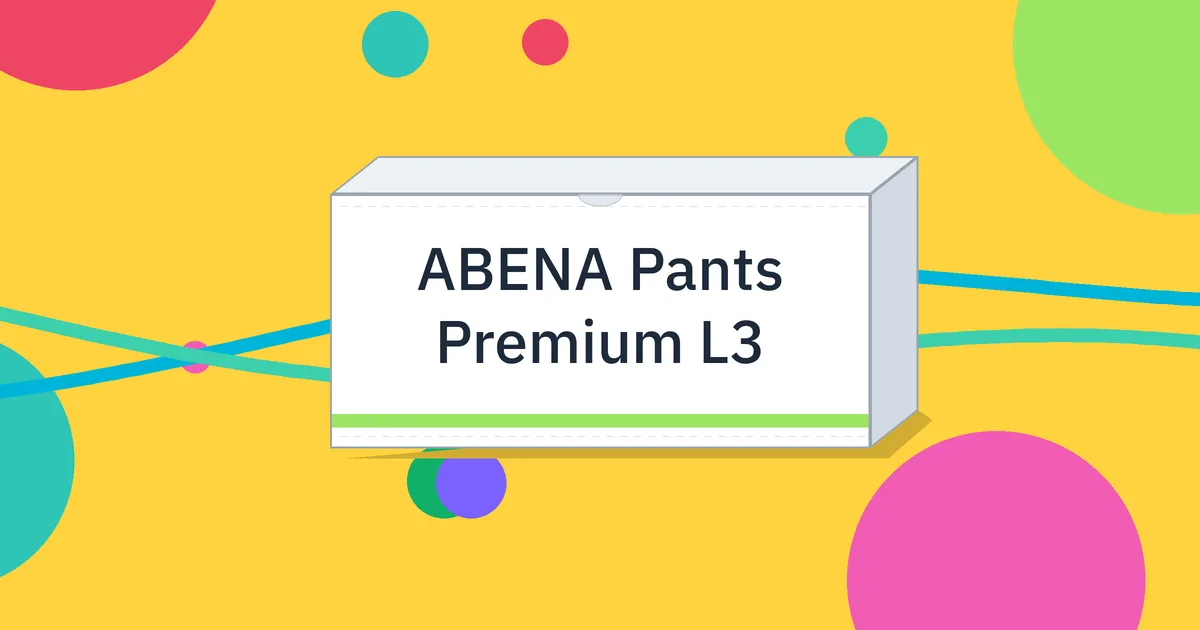Symbolbild: Packung mit der Aufschrift ABENA Pants Premium L3 (PZN 20589992) – Verfügbarkeit und Bezug in Apotheken in Frankfurt am Main
